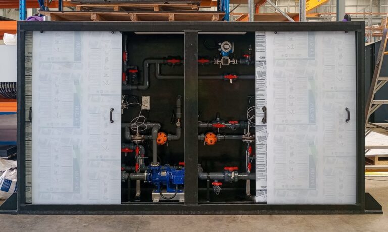 Fabricated Plastic Chemical Dosing Panels | Fusion Australia