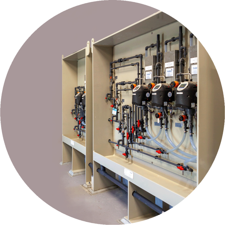 Fabricated Plastic Chemical Dosing Panels | Fusion Australia